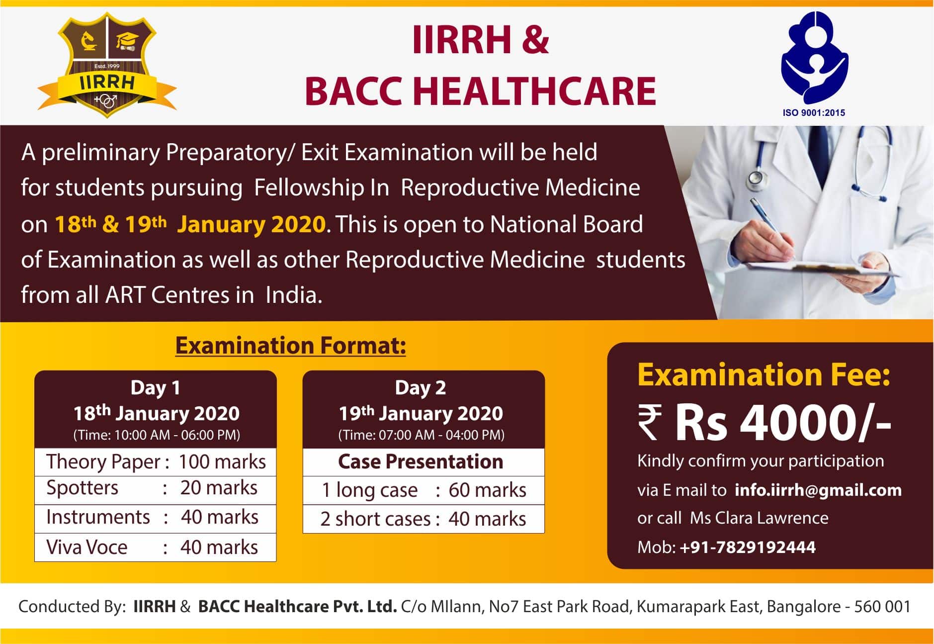 Best IVF Training Institute in India | Infertility Training Courses - IIRRH